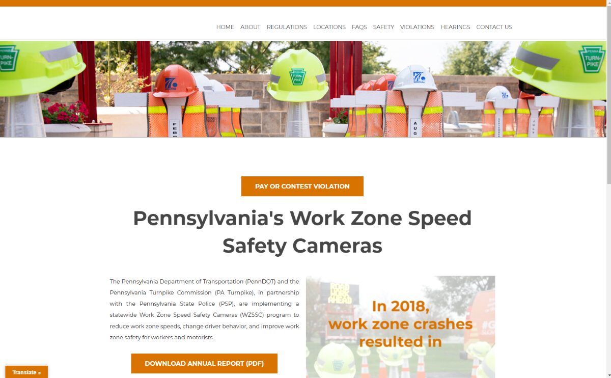 Pennsylvania Reduces Work Zone Crashes by 50% with Speed Cameras ...